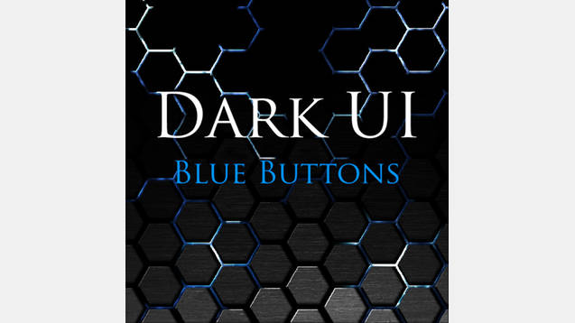 Dark UI – Blue Buttons Mod - Stellaris mod